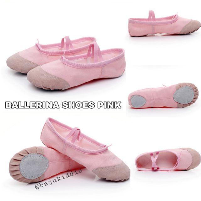 Jual SEPATU BALET ANAK DEWASA KUALITAS PREMIUM IMPORT / BALLERINA SHOES ...