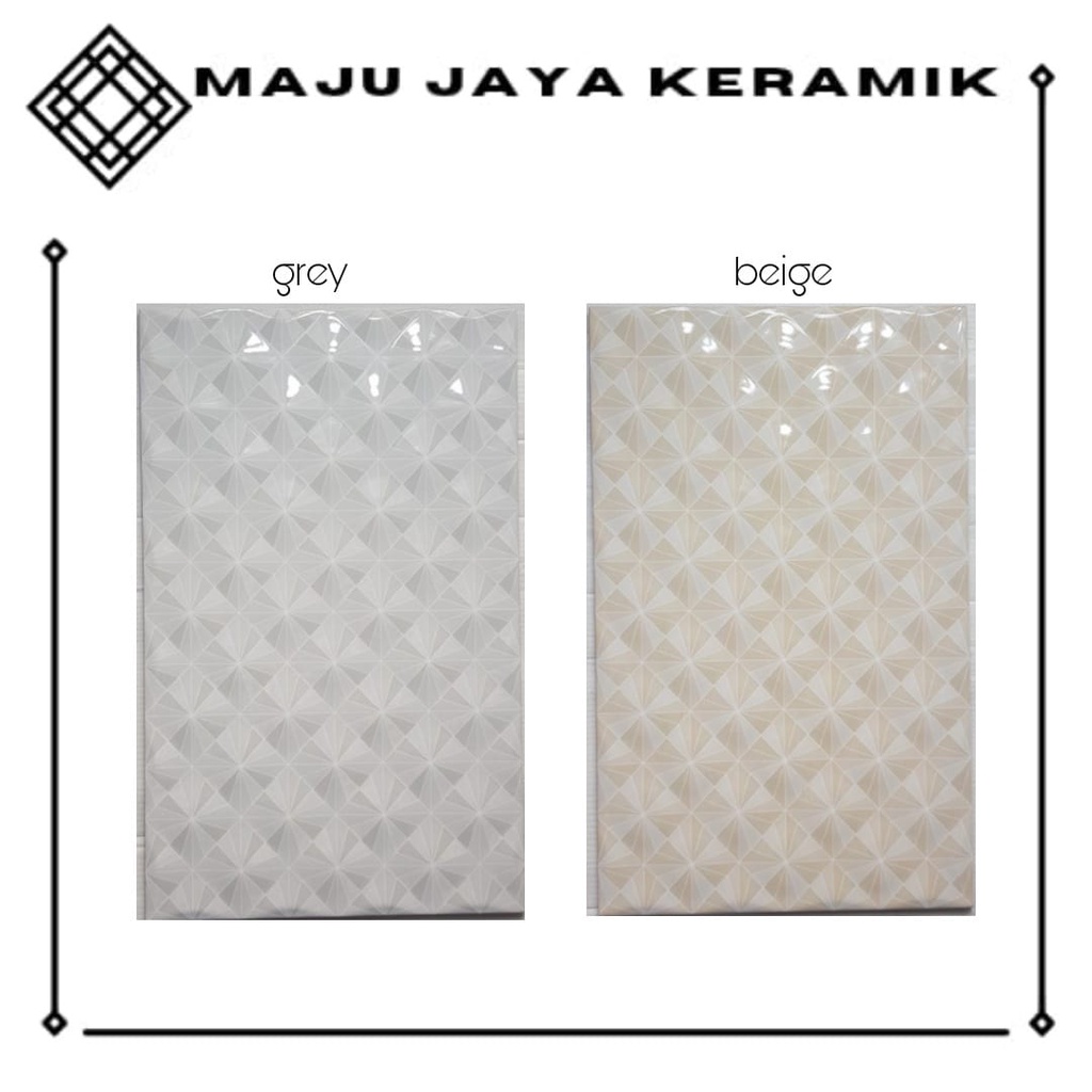 Jual KERAMIK DINDING GLOSSY 25X40 ABU CREAM | KERAMIK DINDING KAMAR MANDI 25X40 GLOSSY | KERAMIK ...