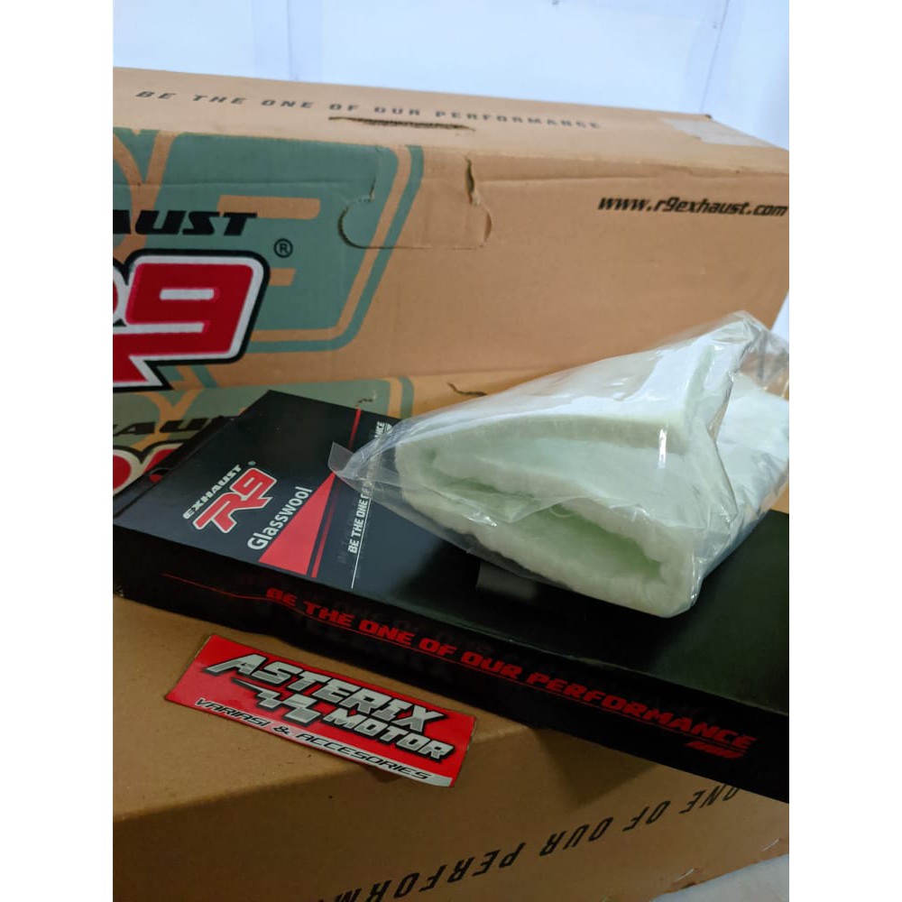 Jual Glass wool Gaswol Gasswool.Gasbul racing R9 Ride it | Shopee Indonesia