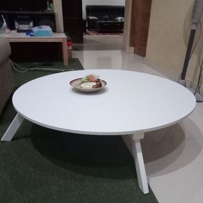 Jual Meja Bulat Lipat Besar d.80cm | Shopee Indonesia