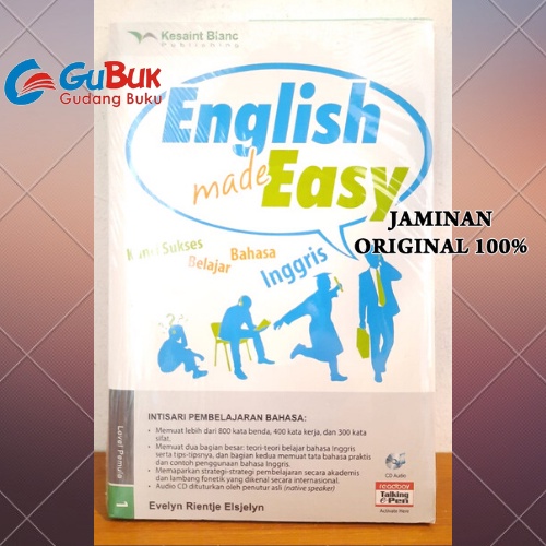 Jual Buku English Made Easy Level 1 Pemula +CD Edisi Revisi | Shopee Indonesia