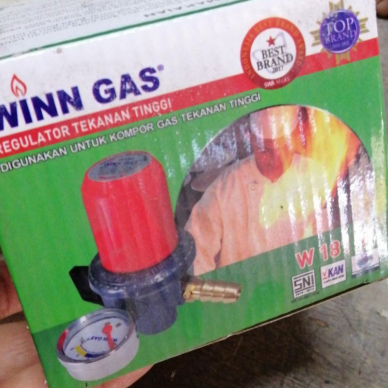 Jual REGULATOR WIN GAS HP W 181 METER | Shopee Indonesia