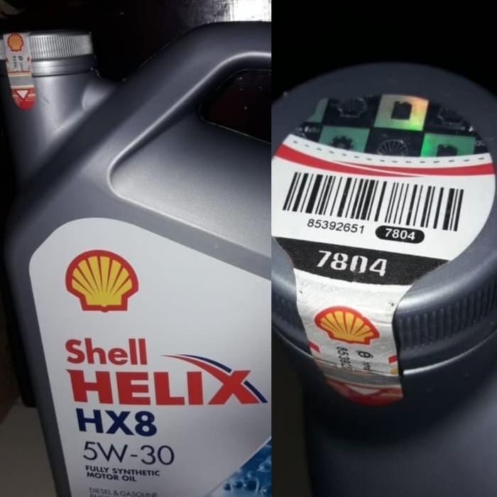 Jual Oli / Oli Shell Helix Hx8 Sae 5W-30 Api Sn Plus Fully Synthetic 4 ...