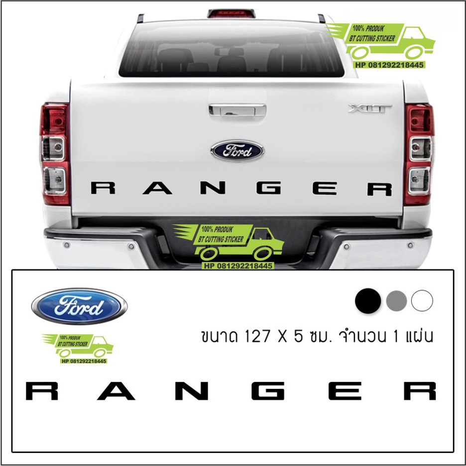 Jual Stiker Ford Ranger sticker mobil ford ranger sticker 4x4 off road ...