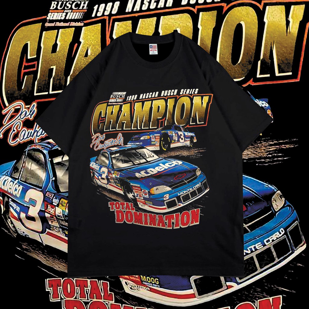 Jual NASCAR CHAMPION VINTAGE BOOTLEG - PREMIUM KAOS | Shopee Indonesia