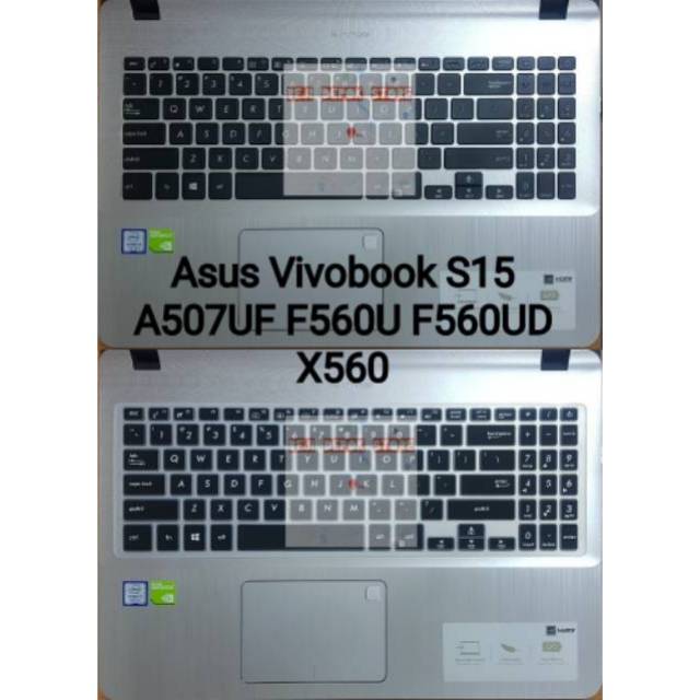 Jual Keyboard Protector Asus Vivobook S15 A507UF F560U F560UD X560 ...