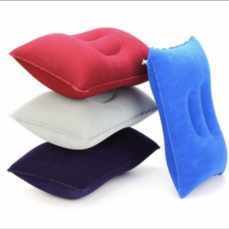 Jual Bantal Tiup Angin Inflatable ringan bentuk persegi dan bantal ...