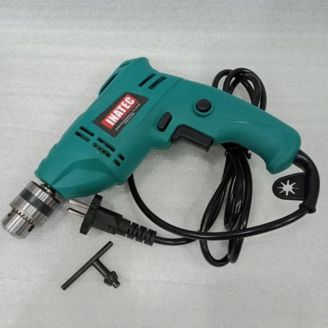 Jual Mesin Bor Listrik Tangan 10mm 2 ARAH VARIABLE SPEED | Shopee Indonesia
