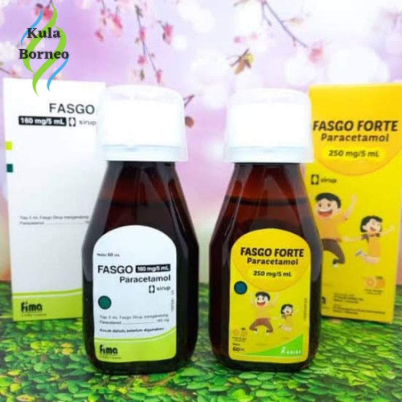 Jual Fasgo Paracetamol Sirup / Fasgo Forte Sirup 60 ml | Shopee Indonesia