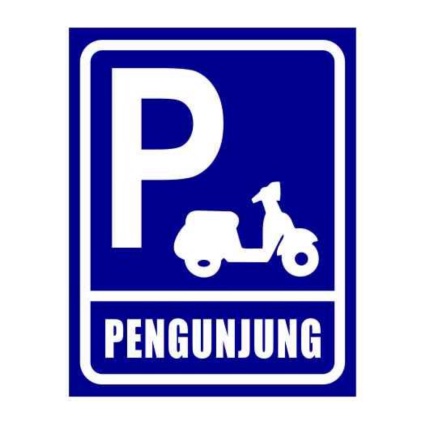 Jual Rambu Parkir Pengunjung 60x45cm | Shopee Indonesia