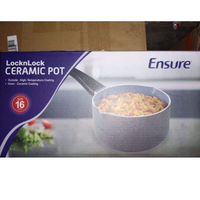 Jual Lock n Lock Ceramic Pot Panci Keramik LocknLock by Ensure | Shopee ...