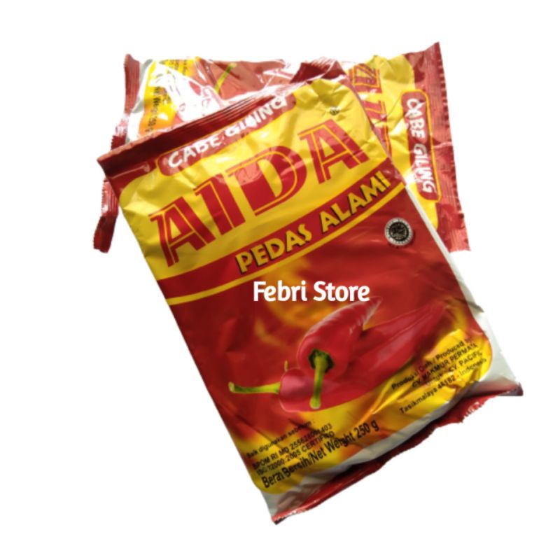 Jual CABE AIDA 250 GRAM | Shopee Indonesia