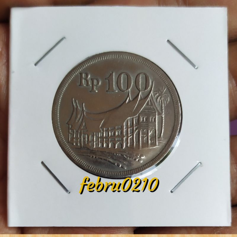 Jual Uang kuno koin 100 rupiah tebal tahun 1973 rumah gadang | Shopee Indonesia