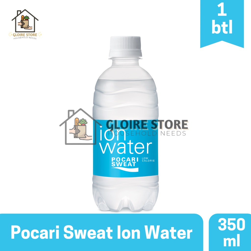 Jual ION WATER 350mL SATUAN Pocari Less Sugar (YOW/R.s) | Shopee Indonesia