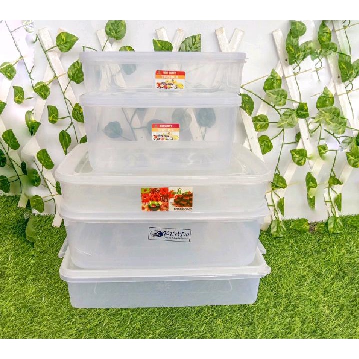 Jual ( 3 PCS ) Toples Donat Plastik Murah Persegi Panjang Bulat ...