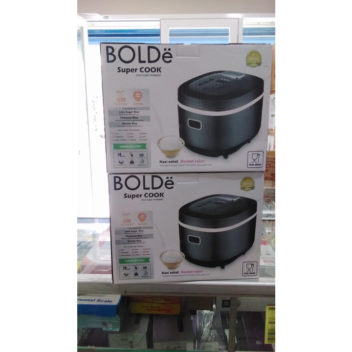 Jual RICE COOKER BOLDE Super Cook Less Sugar Firewood RICE COOKER ...