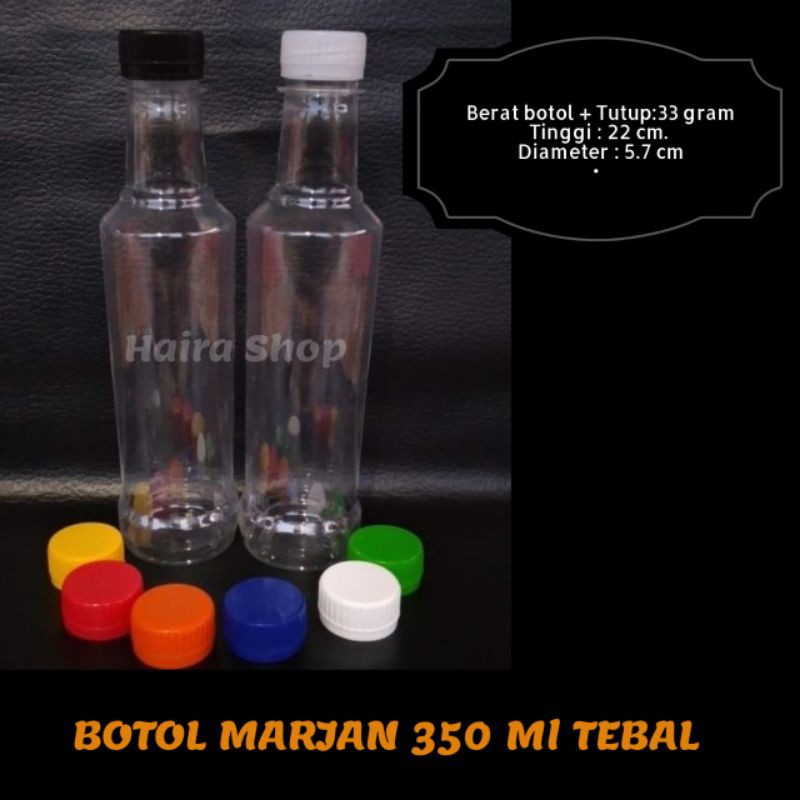 Jual Botol Marjan Plastik 350 ml (Serang-Banten) | Shopee Indonesia