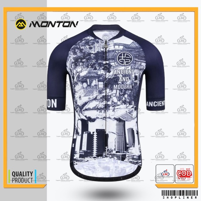 Jual Jersey Sepeda Monton Man Ancient And Modern Cycling Short Sepeda ...