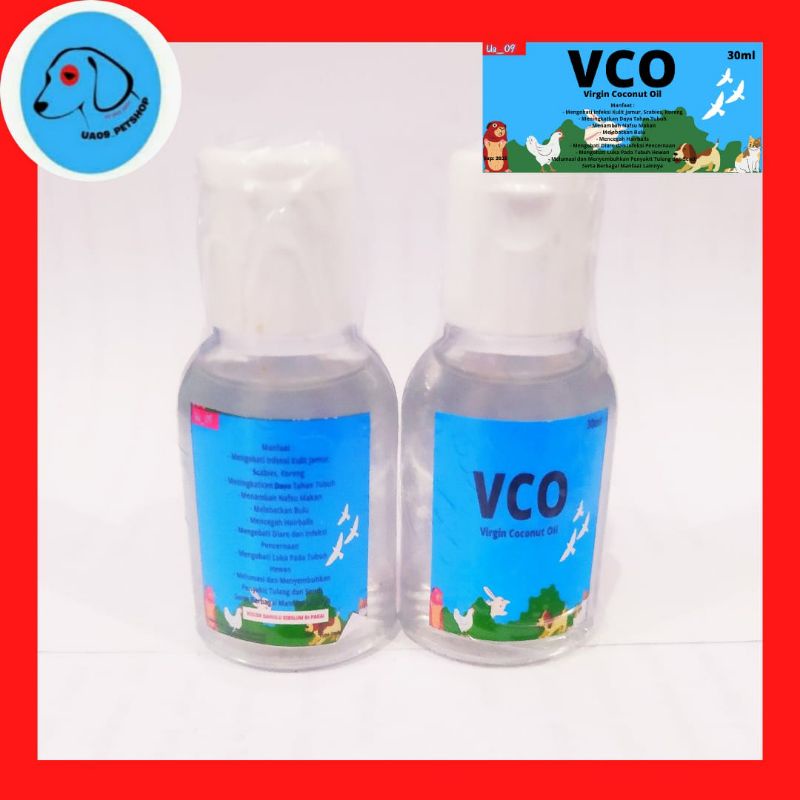 Jual Virgin Coconut Oil (VCO) 30ml Obat Jamur-Scabies Kucing-Anjing ...