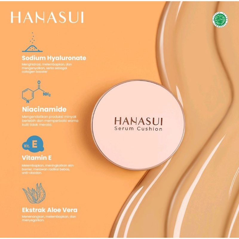 Jual Hanasui Serum Cushion Foundation | Shopee Indonesia