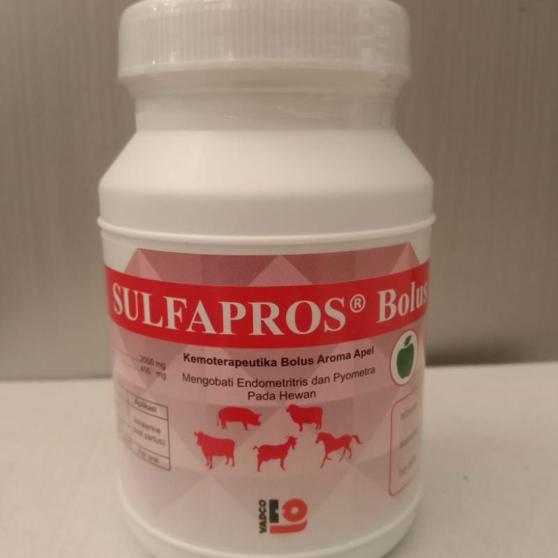 Jual Sulfapros Bolus Obat batuk dan pilek ternak kemasan repack per ...