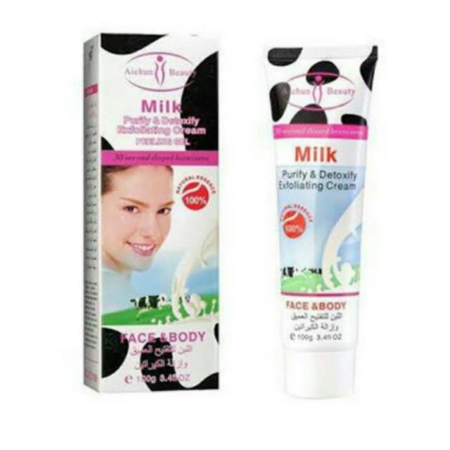Jual AICHUN PEELING GEL MILK PERONTOK DAKI | Shopee Indonesia