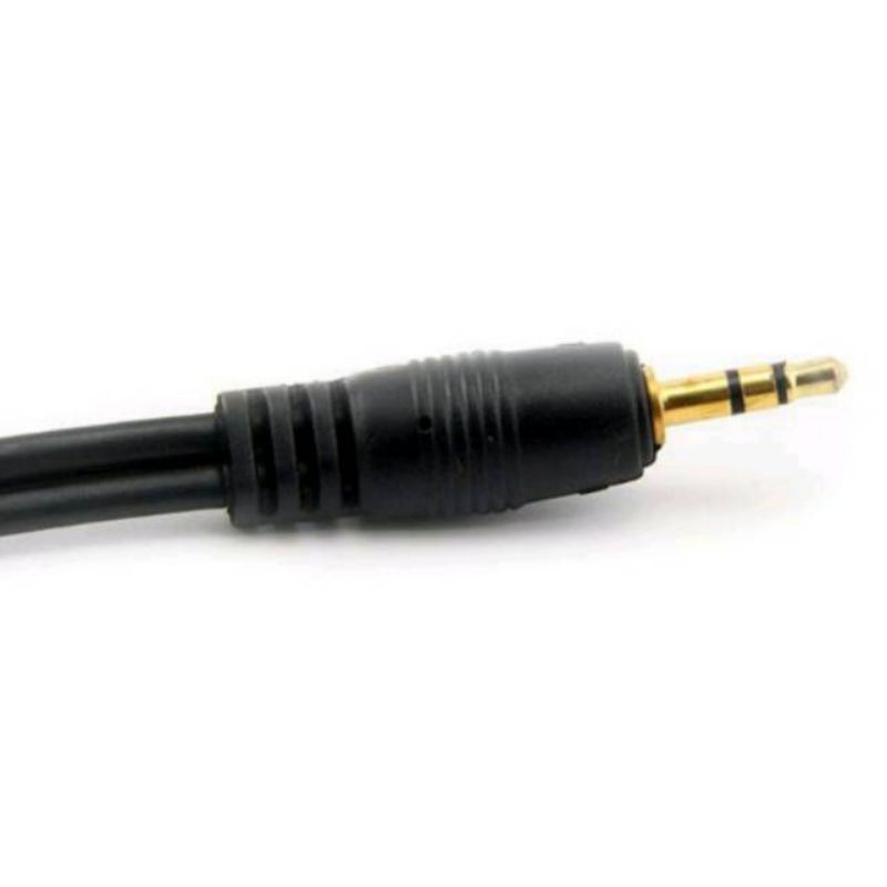 Jual Kabel Aux 2 in 1 jack 3.5 | Shopee Indonesia
