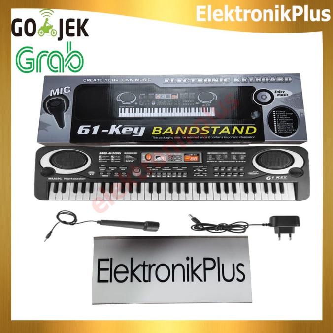 Jual Mainan Anak Piano Digital Keyboard Elektronik 61 Kunci Plus ...