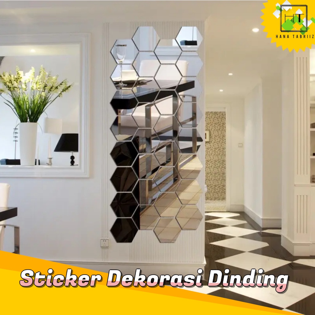Jual Sticker Stiker Kaca Cermin Dekorasi Dinding Kamar mandi Ruang Tamu ...