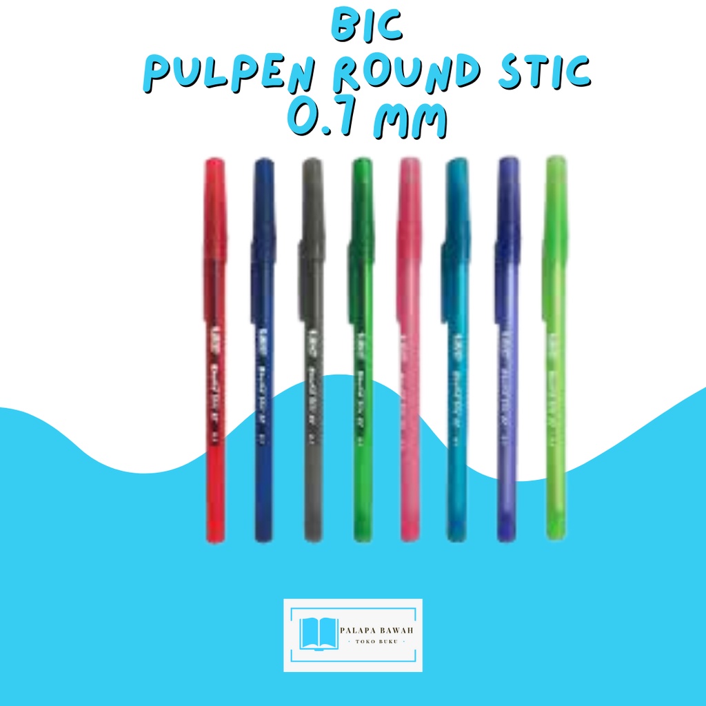 Jual ORIGINAL!! PULPEN / PENA BIC ROUND STIC EZ | Shopee Indonesia