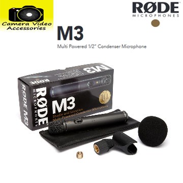 Jual RODE M3 Multi Powered 1/2” Condenser Microphone | Shopee Indonesia