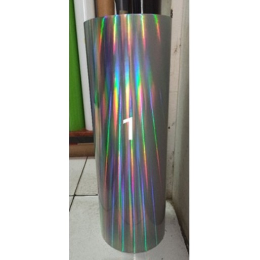 Jual Stiker / Sticker Hologram / Polos Pelangi 60cm x 100cm | Shopee ...