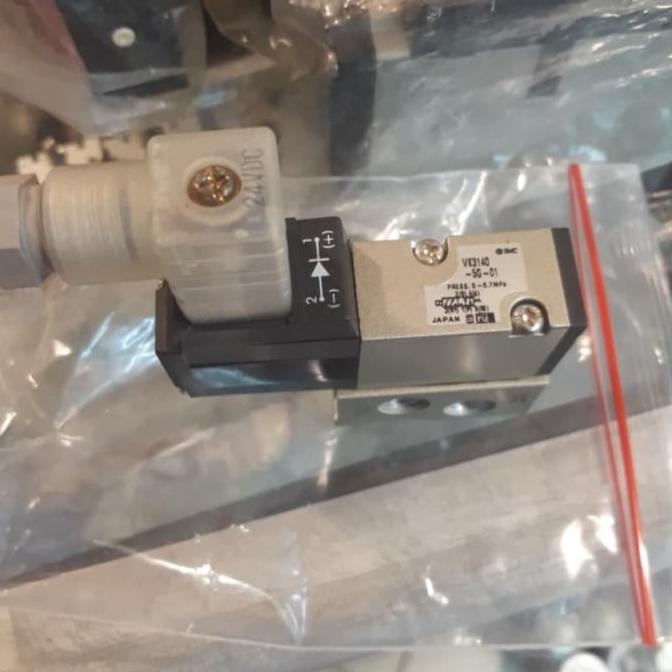 Jual Solenoid valve SMC VK3140-5G-01 teknikin78 Segera Dapatkan | Shopee Indonesia
