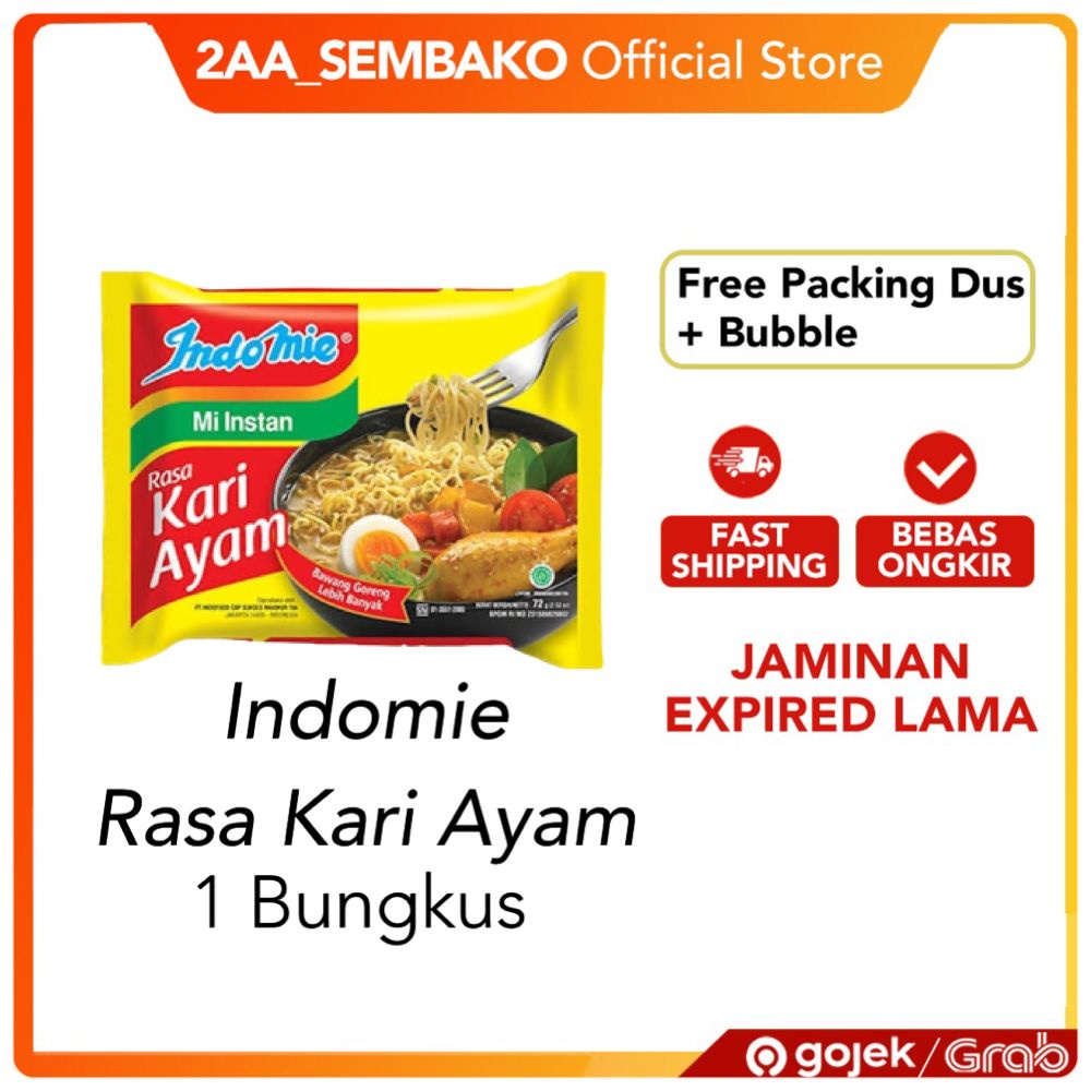 Jual Indomie Kari Ayam Spesial 1Pcs | Shopee Indonesia