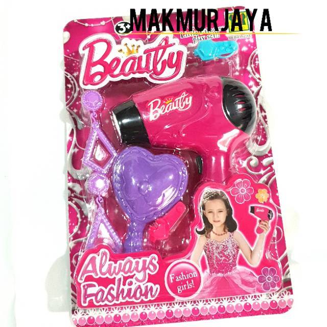 Jual Mainan salon beauty set / mainan anak perempuan hairdryer | Shopee ...