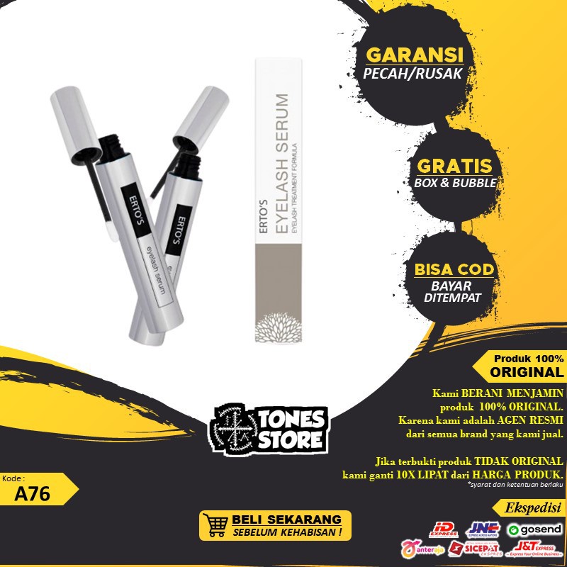 Jual Serum Bulu Mata Alis Ertos Erto's Eyelash Serum Stick New Original ...