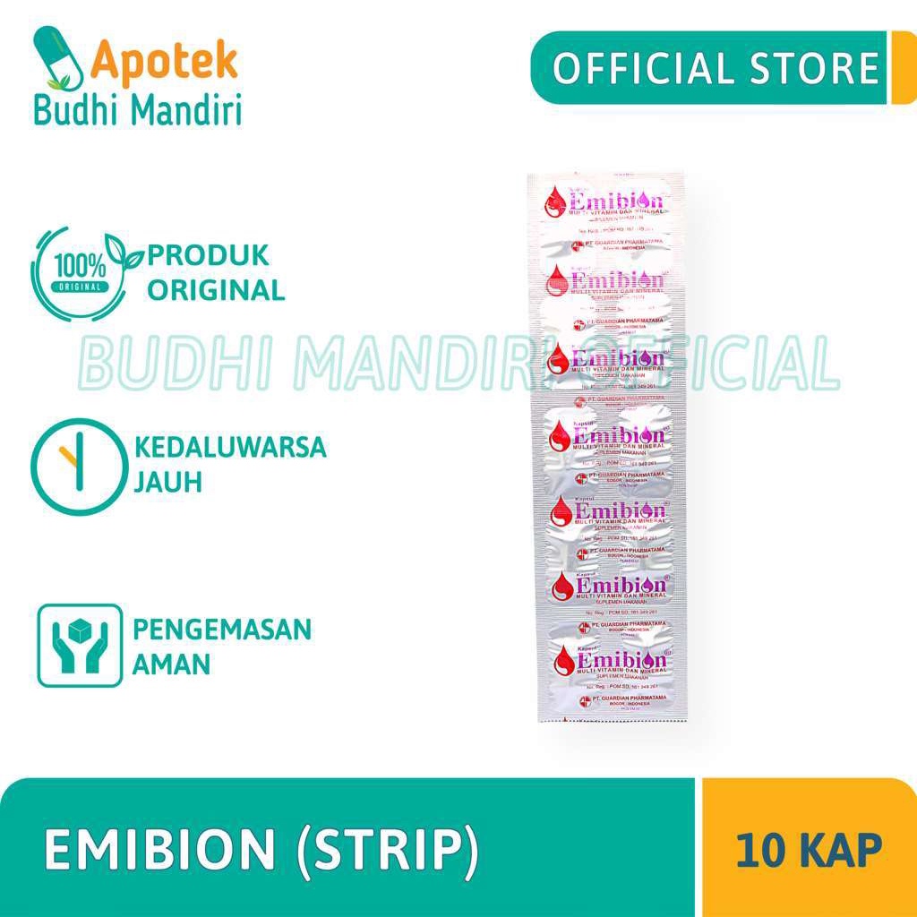 Jual Emibion (1 Strip) | Shopee Indonesia