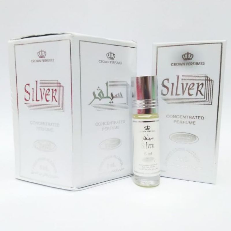 Jual DOBHA SILVER-PARFUM DOBHA AROMA SILVER Roll on 6ml Non alkohol ...