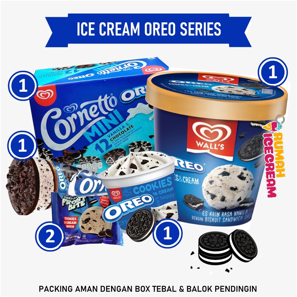 Jual Ice Cream Oreo Series | Shopee Indonesia