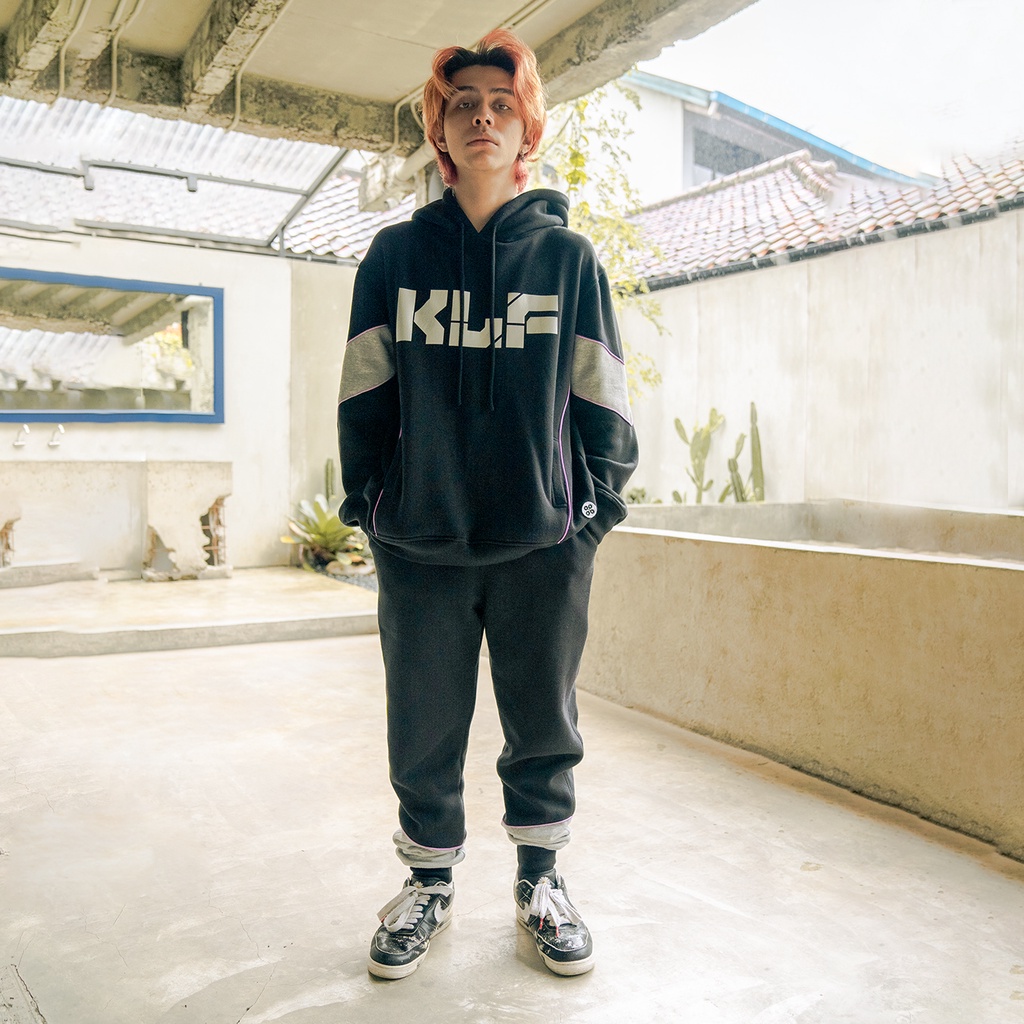Jual KLF Hoodie Set Griffin Black - HOODIE UNISEX OVERSIZE - SWEATER ...