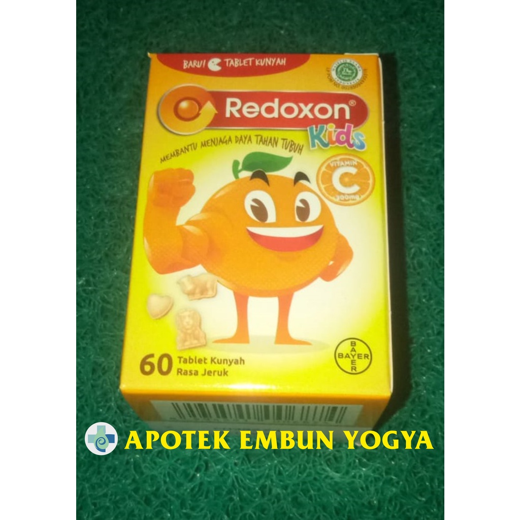 Jual Redoxon Kids 60 Tablet Kunyah - Vitamin Anak - Apotek Embun ...