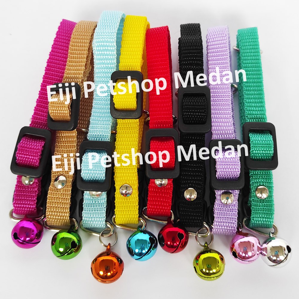 Jual Kalung Kucing Lonceng 14 Mm Kalung Kucing Polos Kalung Kitten ...