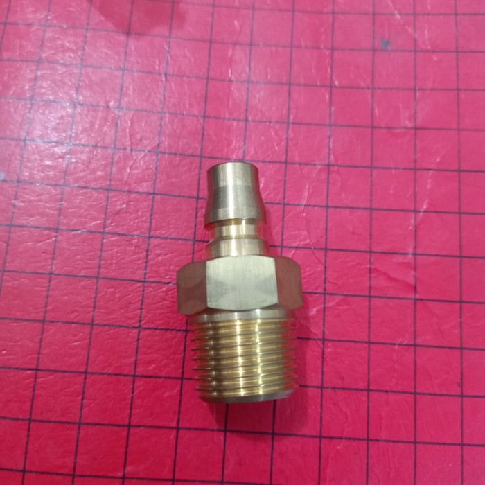 Jual Quick Coupler Nitto Japan Tipe PM40 - plug male Thread 1/2"inch ...