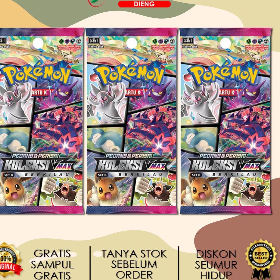 Jual Hot - KARTU POKEMON S8B VMAX KLIMAKS & SC3B KOLEKSI VMAX BERKILAU ...