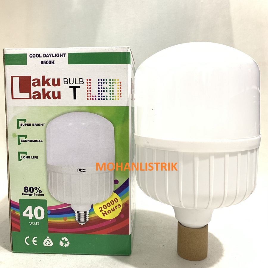 Jual BOHLAM BOLA LAMPU LED 40W 40WATT 40 WATT LAKU LAKU HEMAT ENERGI LAMPU MURAH LAMPU KAPSUL ...