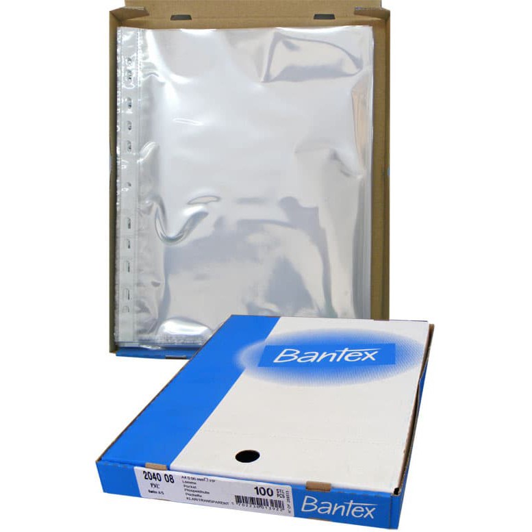 Jual BANTEX POCKET A4 8040 / BANTEX POCKET F4 FOLIO 8843 CLEAR (ISI 100 ...