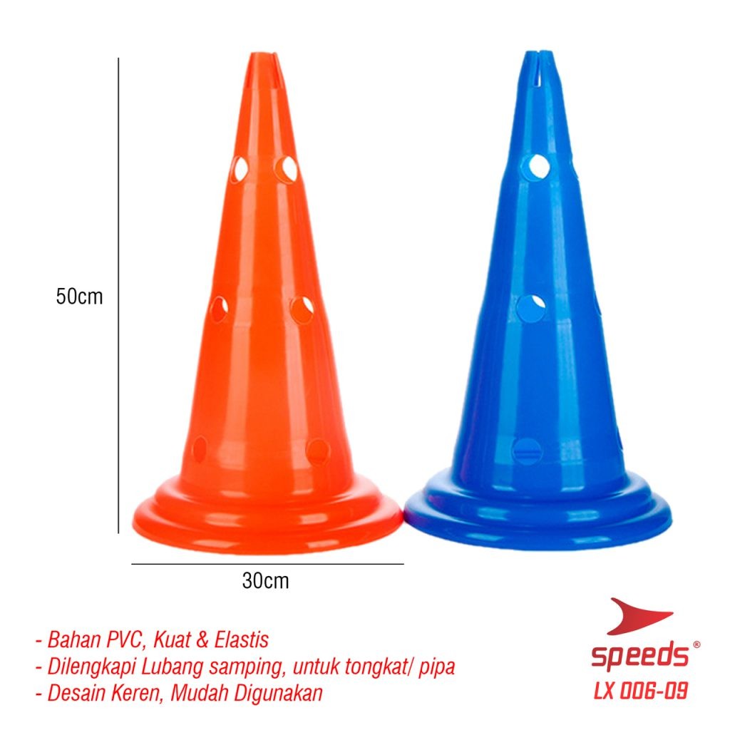 Jual G0YANG HARGA:: Cone Cones Kerucut Trafic Lubang Base Tiang Latihan ...