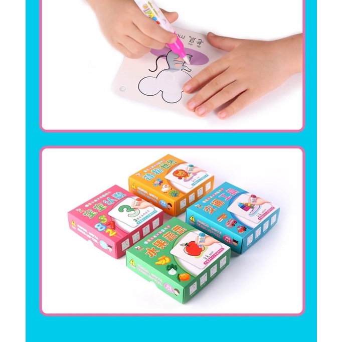 Jual REUSABLE FLASH CARD (Flash Card Anak) | Shopee Indonesia