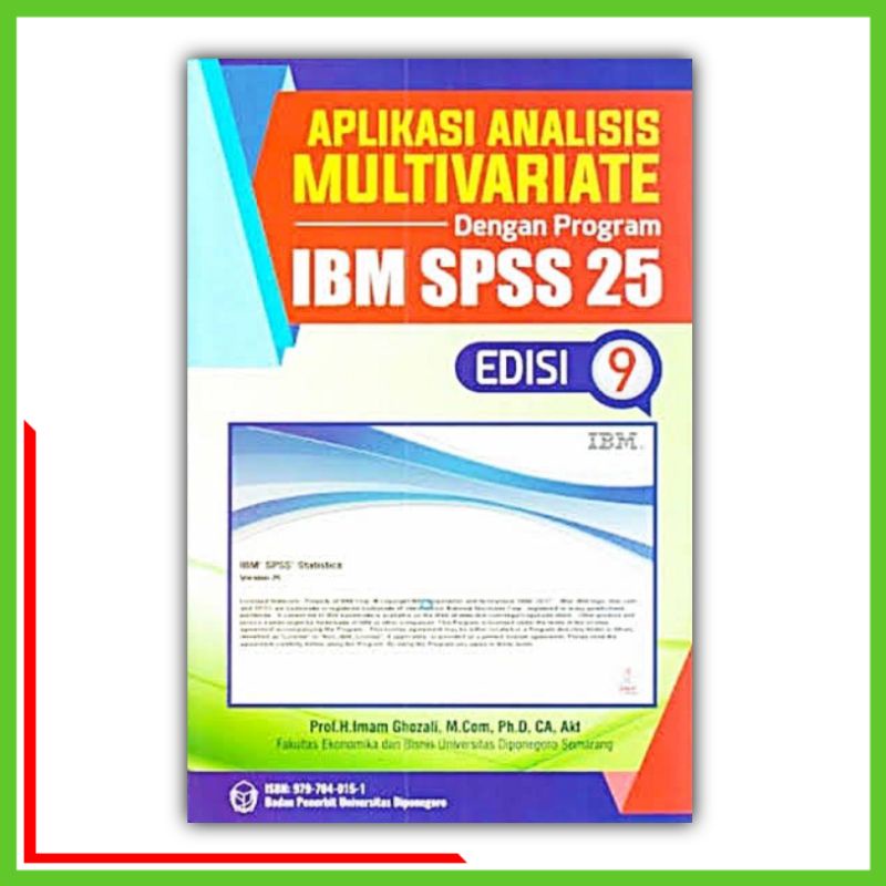 Jual Aplikasi analisis multivariate dengan program IBM SPSS 25 | Shopee Indonesia
