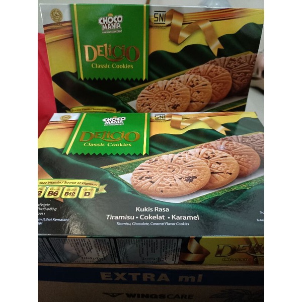 Jual Choco Mania Delicio classic cookies 240gr | Shopee Indonesia